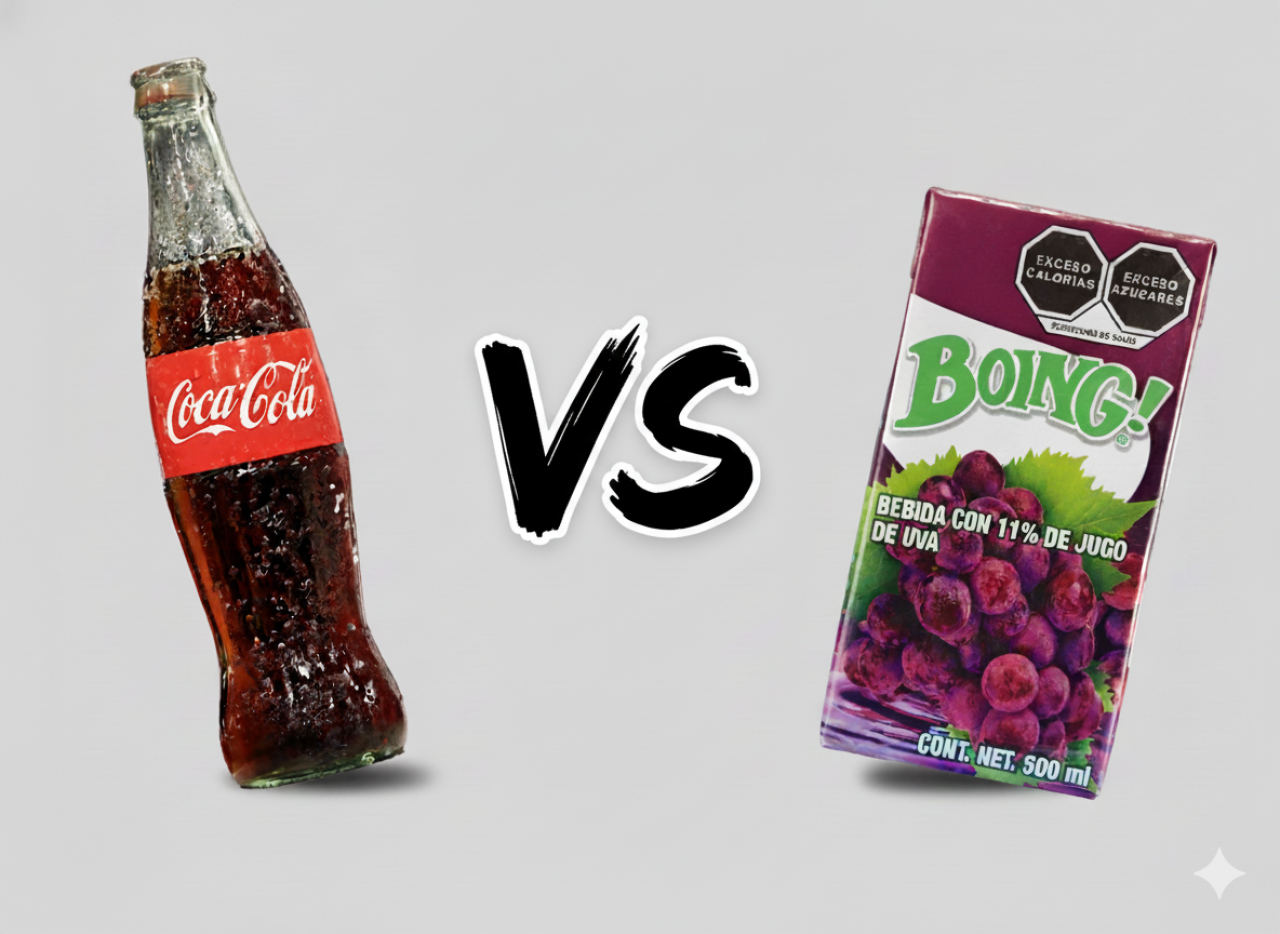 ¿Boing o Coca Cola? Profeco revela cuál tiene más azúcar y cuántas ...